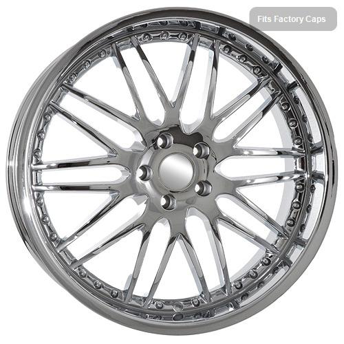 Sell 22" Chrome deep dish mesh rims fit BMW 6 7 series 645 650 m6 745 ...