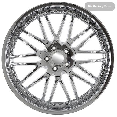 Sell 22" Chrome deep dish mesh rims fit BMW 6 7 series 645 650 m6 745 ...