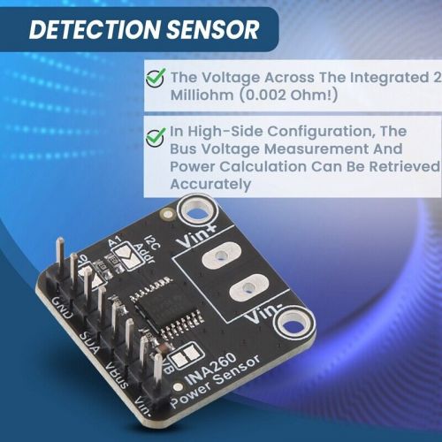 Sell INA260 Detection Sensor Module High or Low Voltage Current Power ...