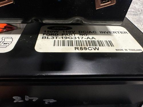 Sell 2009-2014 FORD F150 POWER INVERTER CONVERTER CONTROL MODULE BL3T ...