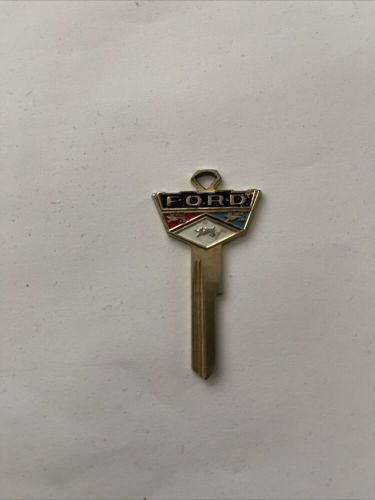 Sell Original 60's Ford Gold Crest Key H-27 Lion Logo Carded Key 1952 ...