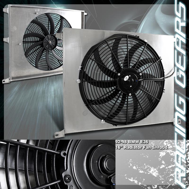 Sell 1992-1999 BMW E36 3 Series MT Aluminum 10 Blade Radiator Cooling ...