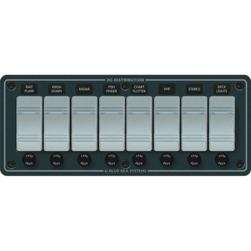 Sell Slate Gray Blue Sea 8261 8 Position Waterproof Control Panel in ...