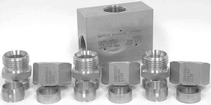 Sell Butech Hydraulic Tee Fitting 3/4"X3/4"X3/4" medium pressure ...