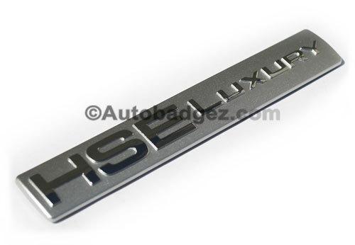 Sell 1- NEW Range Rover Land Rover Sport trunk badge emblem HSE LUXURY ...