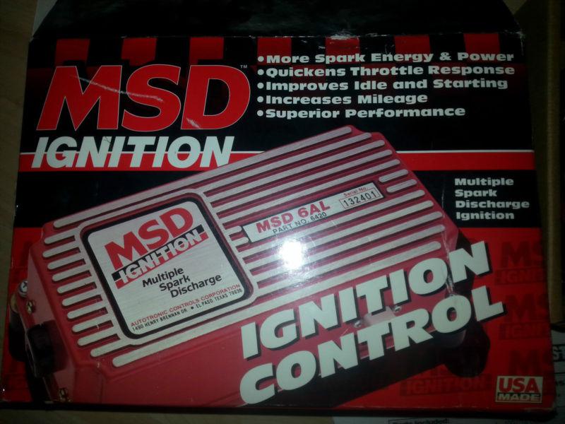 Sell NEW OEM MSD IGNITION CONTROL MODULE 6A 6200 Multiple Spark NEW ...