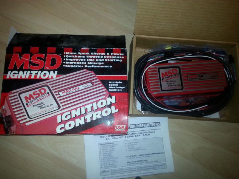 Sell NEW OEM MSD IGNITION CONTROL MODULE 6A 6200 Multiple Spark NEW ...