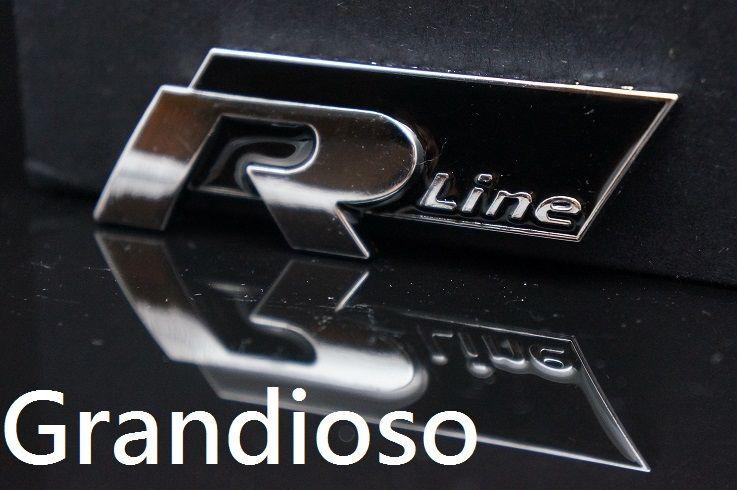 Purchase VW R Line badge emblem Golf GTI Jetta Passat Beetle Scirocco ...