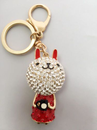 Purchase Lucky Rabbit Gold Plated Crystal Keychain in Brooklyn, New ...