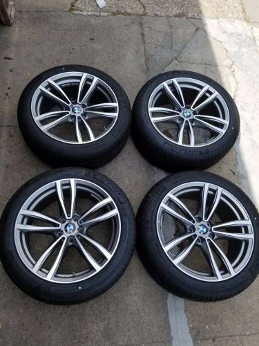 Purchase 19" Genuine OEM FACTORY BMW 750 li 750i WHEELS TIRES M STYLE ...