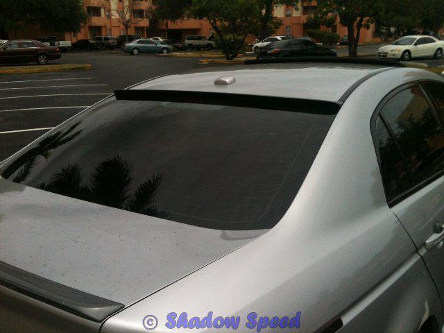 Purchase PAINTED YR562P Code FOR ACURA TL SEDAN III REAR ROOF SPOILER ...