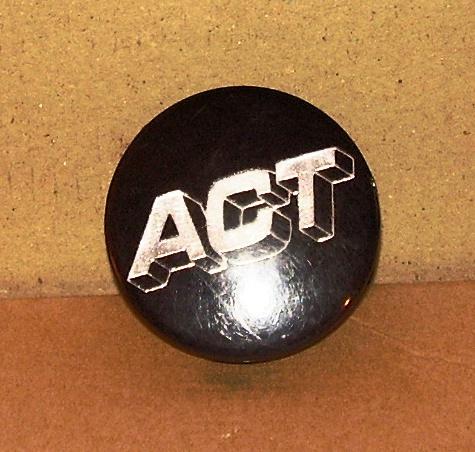Purchase ACT Wheels Black Custom Wheel Center Cap Caps (1) in ...