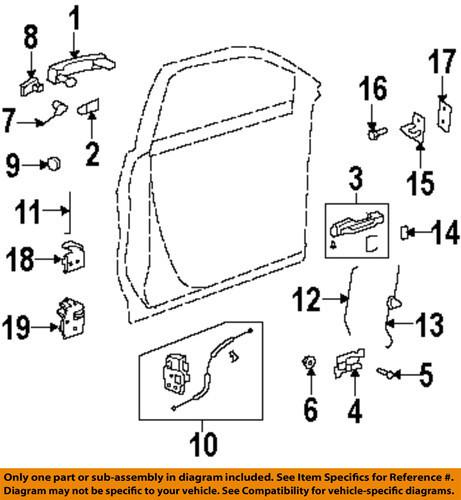 Purchase GM OEM 22820694 Front Door-Latch in Evansville, Indiana, US ...