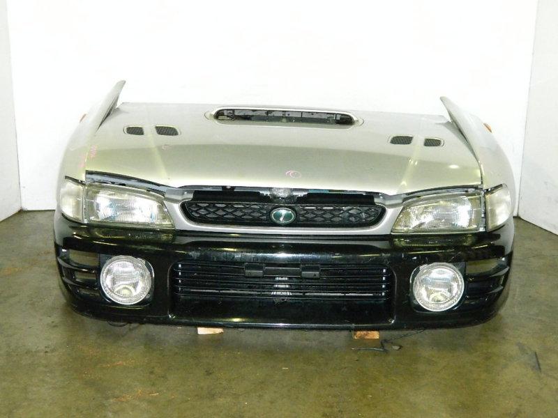 Purchase JDM SUBARU IMPREZA WRX GC8 FRONT END 92 01 V5 V6 BUMPER HOOD ...