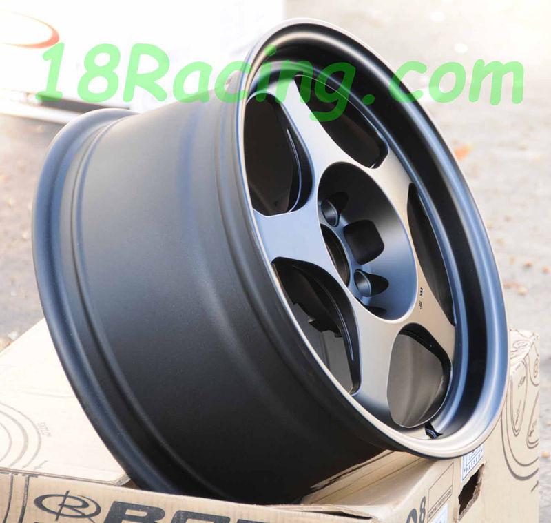 Purchase ROTA WHEEL SLIPSTREAM 15X6.5 40 FBLK CIVIC INTEGRA FIT CRX XA ...