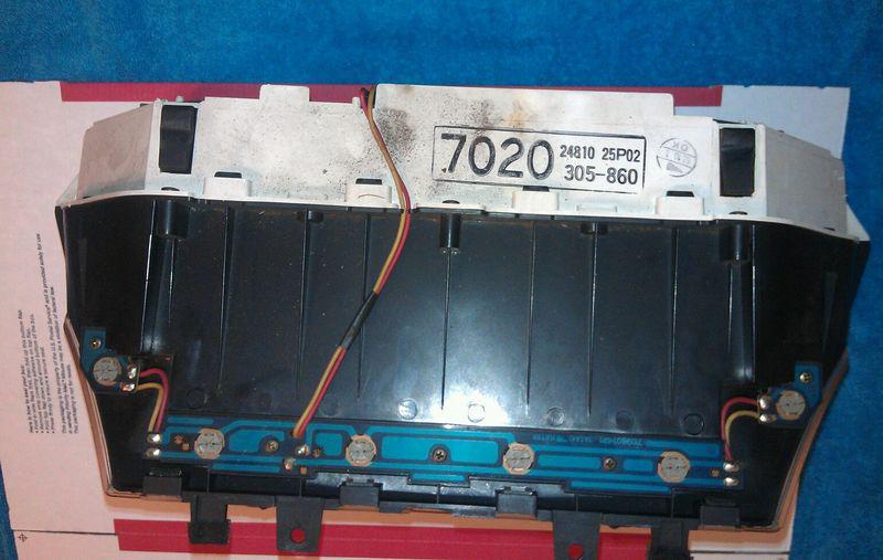 Purchase 1988 Nissan 300zx Speedometer Speedo in New Bern, North ...