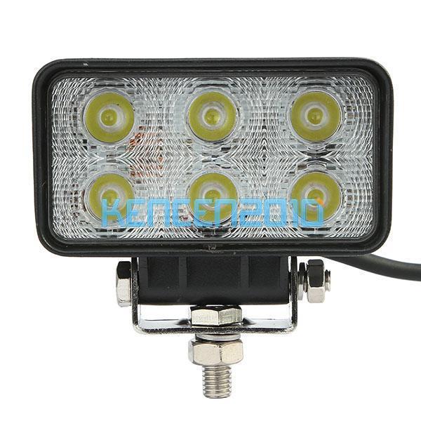 Buy 18W LED Work Light Lamp Truck Offroad Boat Spot Beam Car ATV 4wd Jeep SUV VAN in china, CN ...