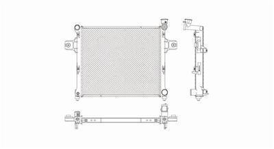 Buy Sherman 92840 Radiator Jeep Grand Cherokee in Tallmadge, Ohio, US ...