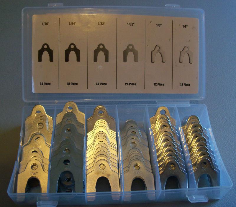 Buy 144 Zinc Plated Body Shims assortment with PVC storage container ...