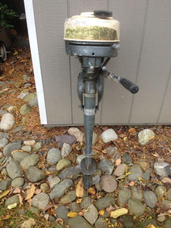 Buy Vintage Commodore 2 Horsepower Outboard Motor for Parts or Repair ...