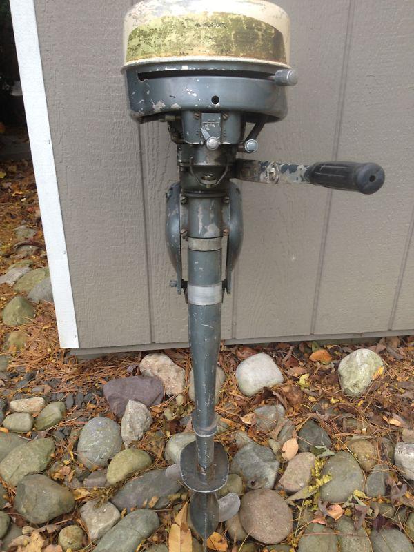 Buy Vintage Commodore 2 Horsepower Outboard Motor for Parts or Repair ...