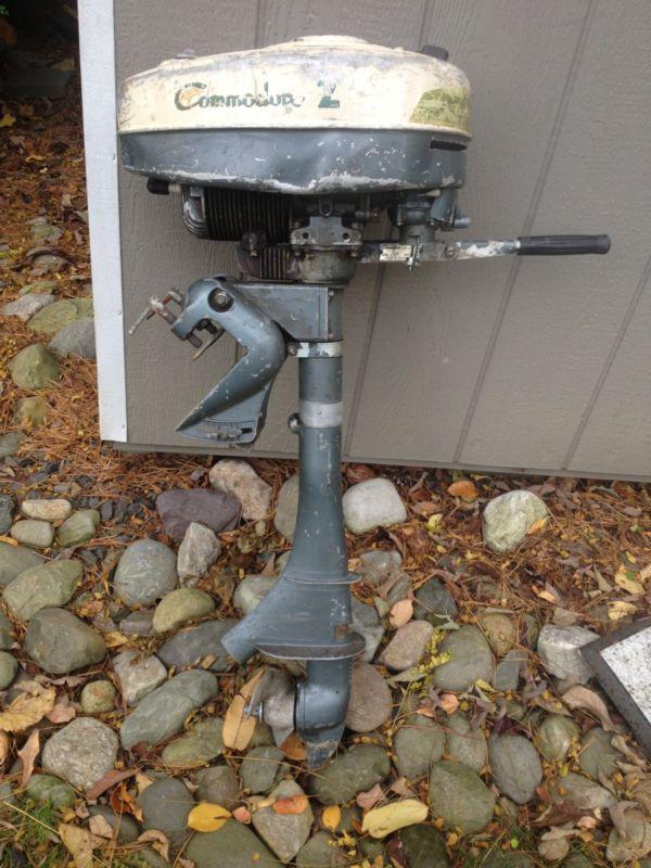 Buy Vintage Commodore 2 Horsepower Outboard Motor for Parts or Repair ...