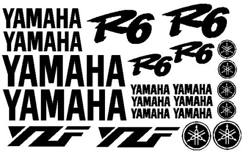 Buy Yamaha R6/R1 Replica Decal Kit, Motorcycle Decal Kit in Hammonds ...