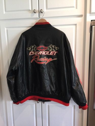 Buy Black Chevrolet Racing Jacket - Size XXL - Red Trim. - ( R ) in Van ...
