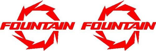 Buy 13" Custom FOUNTAIN Props Boat Decal Sticker - PAIR!! in Prescott ...