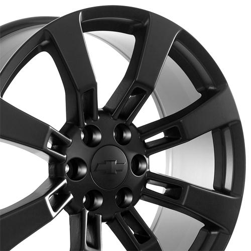 Buy 20" matte Black Chevy truck Silverado Suburban Tahoe Avalanche ...