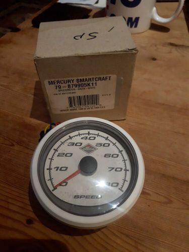 Buy Genuine Quicksilver Mercury SmartCraft Speedometer, White, 80mph ...
