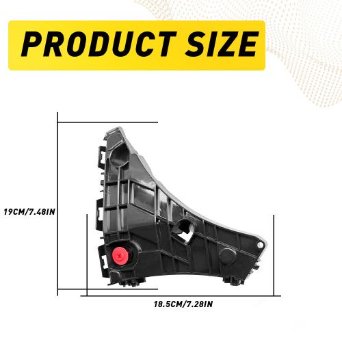 Buy 2x Fit 2014-2021 Toyota Tundra Front Bumper Bracket Retainer Driver ...