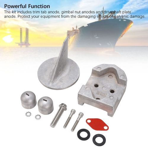 Buy New Boat Aluminum Anode Kit 888756A2 Marine Anode Set For ...