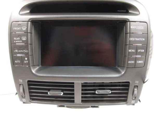 Buy 2004 Lexus LS430 Navigation Screen W/ Heater A/C Controls OEM in ...