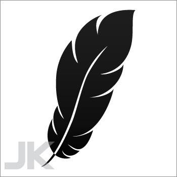Buy Decal Sticker Feather Pinion Wing Plume Rectrix Bird Covert 0502 ...