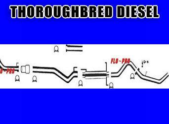 Buy Flo Pro Exhaust System 01-07 5'' Downpipe Back Aluminized #601 in ...