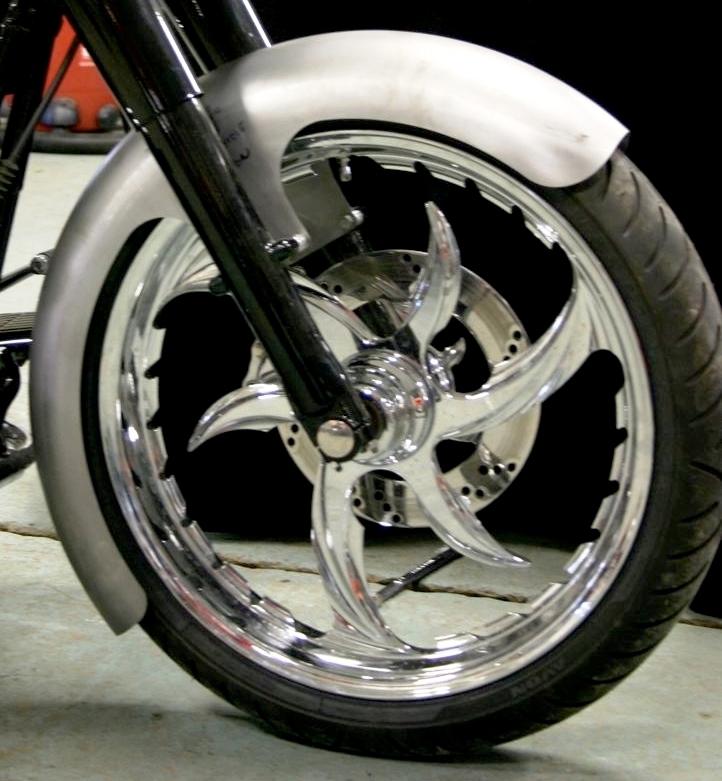 Buy KLOCK WERKS WRAPPER 21" CUSTOM FENDER! CUSTOM HARLEY BAGGER GLIDE ...