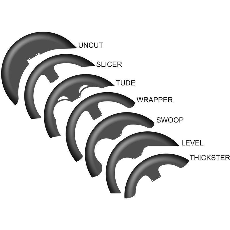 Buy KLOCK WERKS WRAPPER 21" CUSTOM FENDER! CUSTOM HARLEY BAGGER GLIDE ...