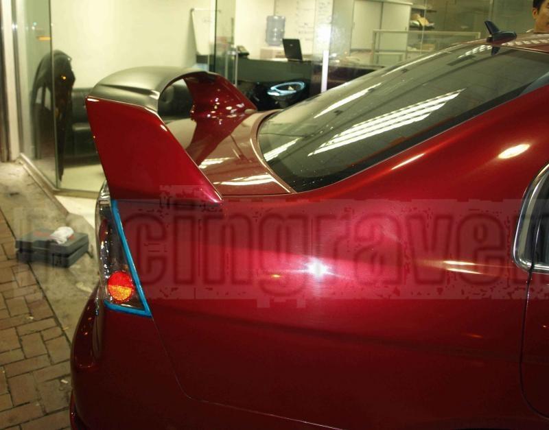 Buy PAINTED HONDA 01-05 CIVIC ES TYPE-R FD2 JDM REAR WING TRUNK SPOILER ...