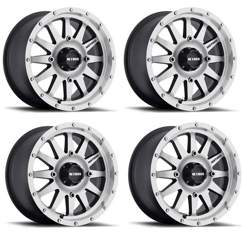 Buy Method UTV Wheels, 14"x7", Machined, Fits Arctic Cat Wildcat, Set ...