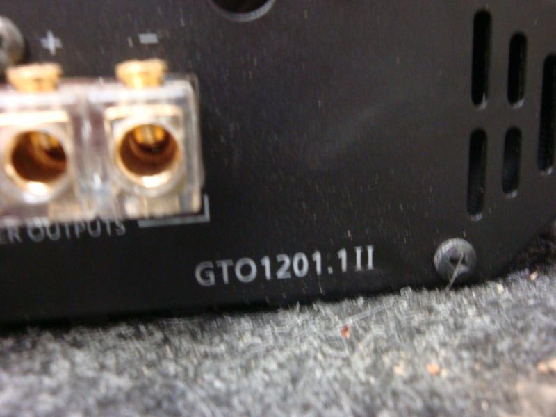 Buy JBL GTO Amplifier Dual Alpine Type R 12" Subwoofer w Box Power Cell ...