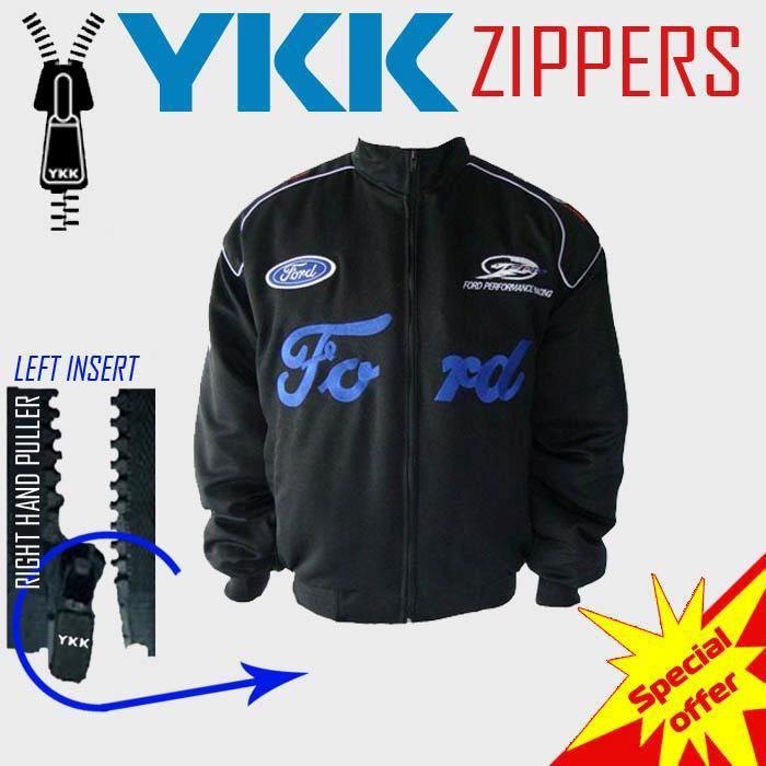 Purchase Ford Racing Jacket Coat Rally Nascar Bomber Black All Youth ...