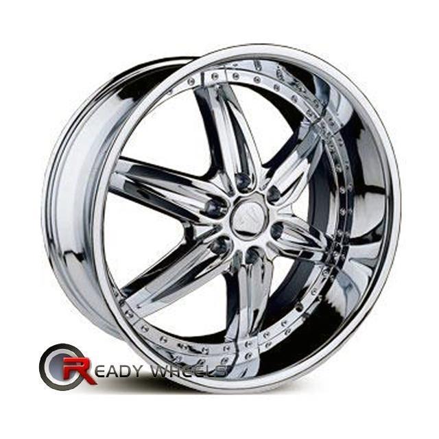 Purchase 24 inch Velocity V350, Chrome, 24x10, 6x139, +13, Chevrolet ...