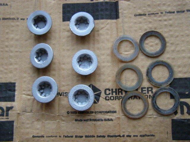 Purchase MoPar max wege cross ram 413 426 hemi intake manifold plugs in ...