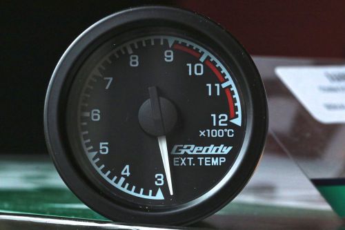 Purchase Greddy / Trust Ext Temp / EGT Gauge 52 mm BlackFace Edition ...