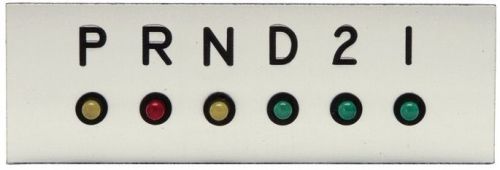 Purchase Dakota Digital Horizontal LED Gear Position Indicator Plate W ...