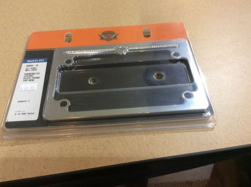 Purchase DIAMOND ICE LICENSE PLATE FRAME TOP ROW 60969-10 in Newnan ...