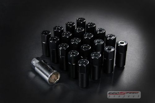 Purchase Godspeed t-5 wheel rim racing lug nuts 50mm 20 piece M12 X 1.5 ...