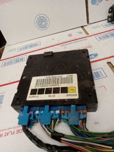 Purchase 2000 Chevrolet Chevy S10 Blazer BCM Body Control Module ...