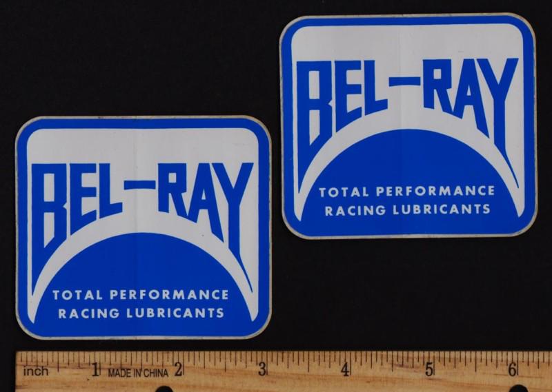 Purchase BEL-RAY Oil Vintage Motocross Enduro Decal Sticker Motorcycle ...